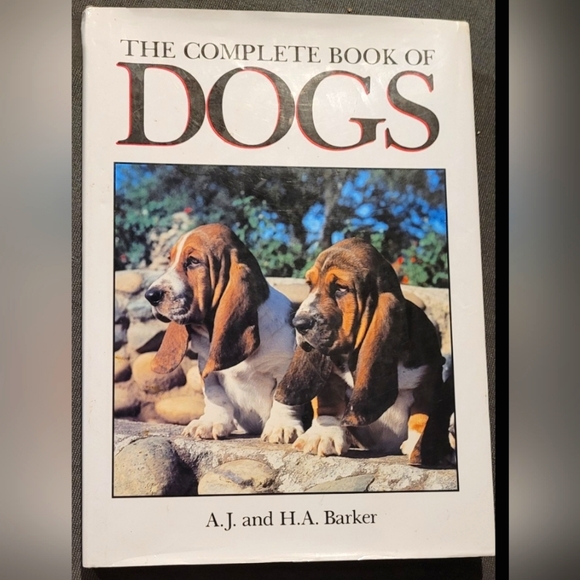 Other | The Complete Book Of Dogs Large Hardcover Book By Aj And Ha ...